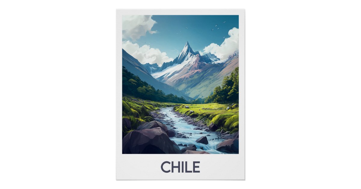 Poster Chile | Zazzle