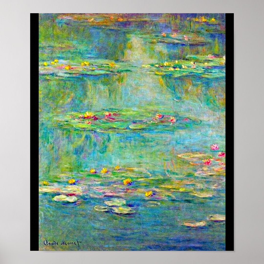 Poster-Classic/Vintage-Claude Monet 214 Poster | Zazzle