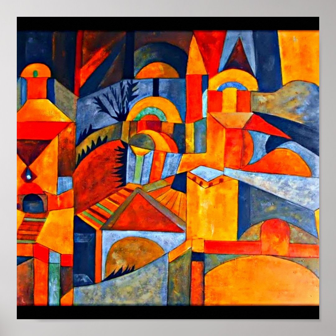 Poster-Classic/Vintage-Paul Klee 108 Poster | Zazzle