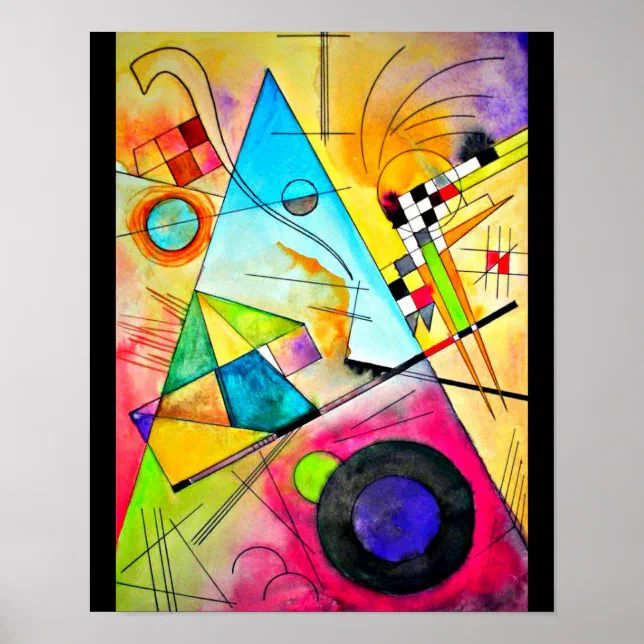 Poster-Classic/Vintage-Wassily Kandinsky 15 Poster | Zazzle