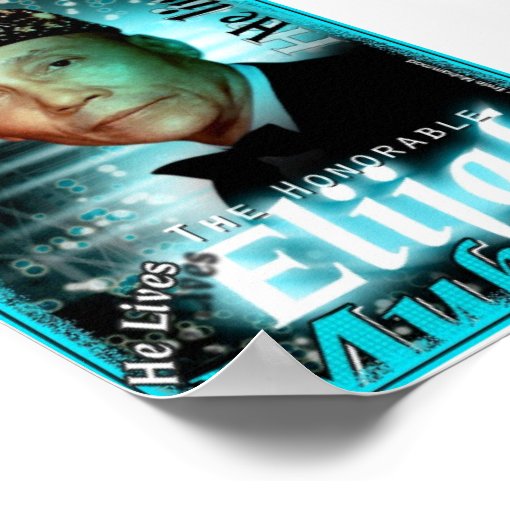 Poster: Elijah Muhammad Lives Poster | Zazzle