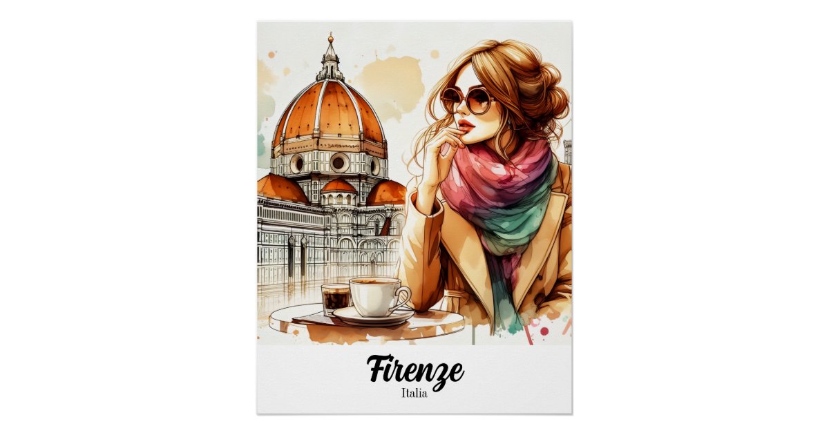 Poster Firenze | Zazzle
