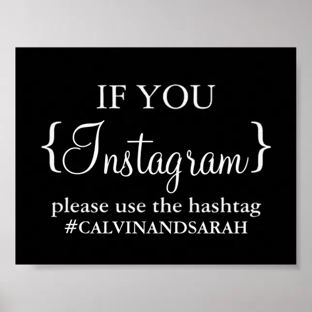 Poster | Instagram | Zazzle