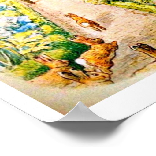 Poster-Kids Art-Beatrix Potter 5 Poster | Zazzle