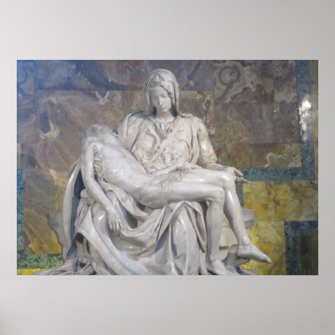 Poster--La Pieta Poster | Zazzle