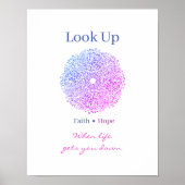 Poster-Look Up Poster | Zazzle