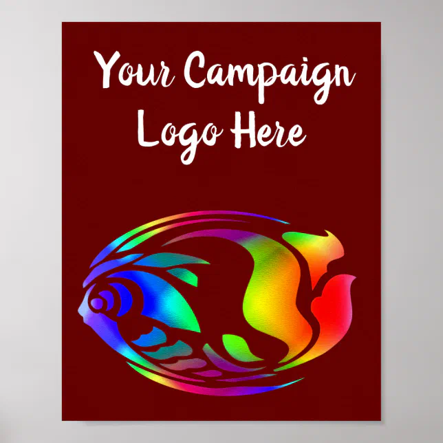 Poster Making Business DIY Theme Layout Idea | Zazzle