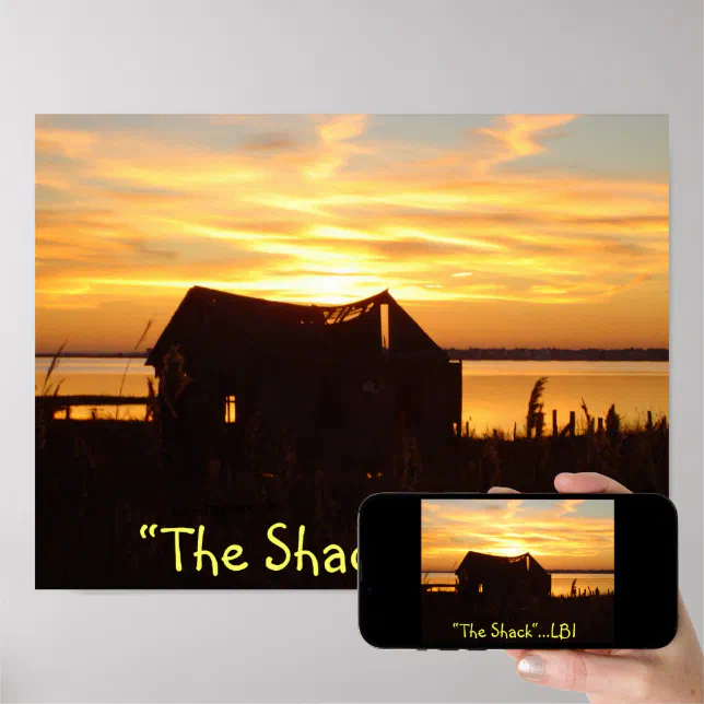 Poster of the Shack, LBi | Zazzle
