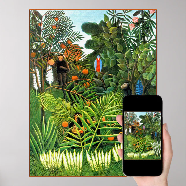 Poster/Print: Exotic Landscape (Paysage Exotique) Poster | Zazzle