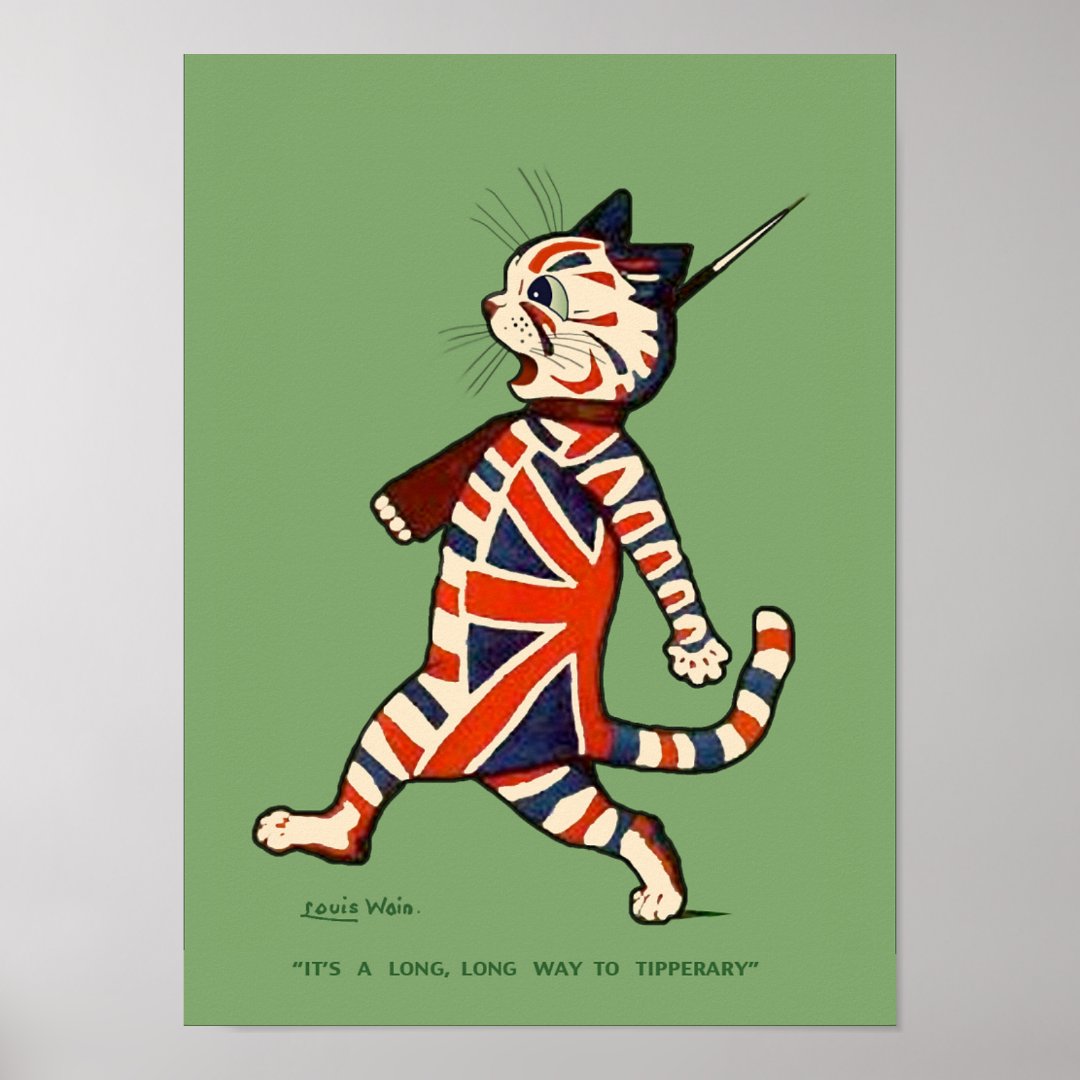 Poster/Print: Patriotic Cat Poster | Zazzle