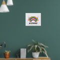 POSTER - SO INTENSE DOUBLE RAINBOW | Zazzle