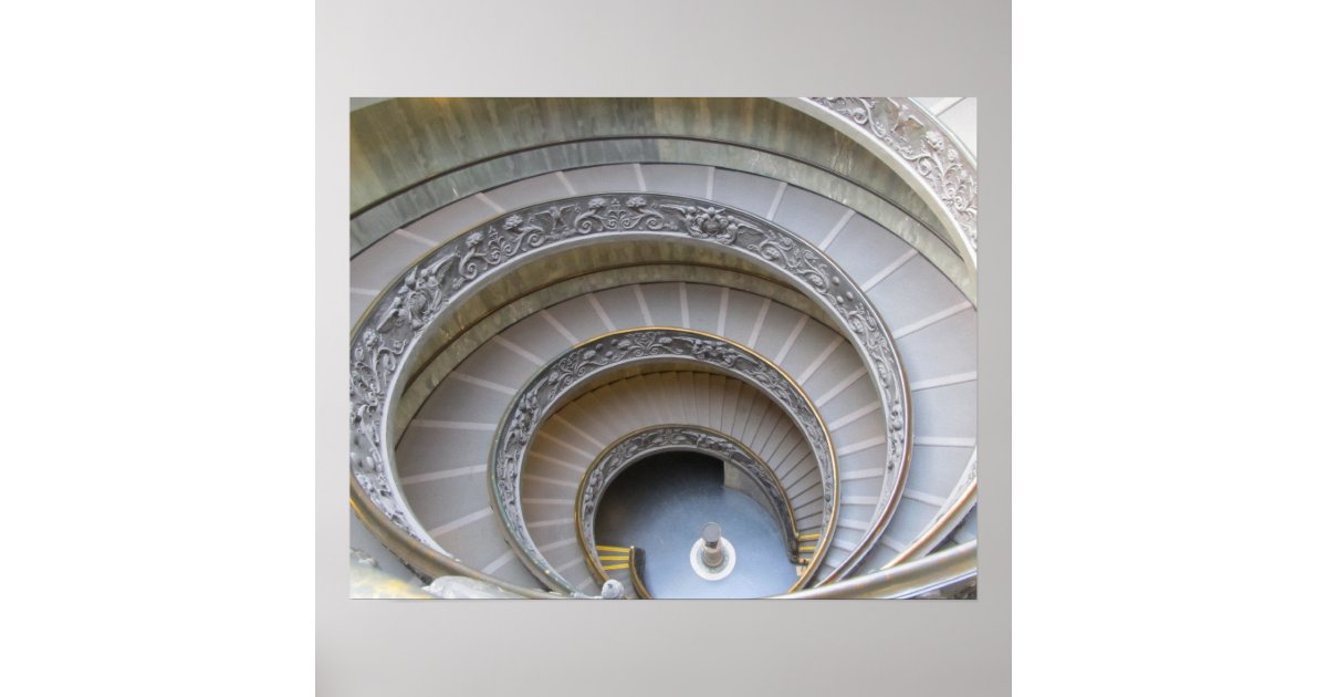 Poster--Spiral Staircase Poster | Zazzle