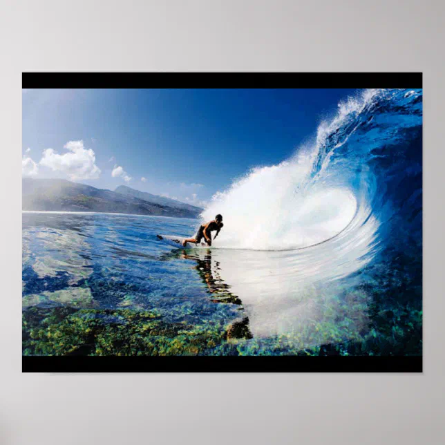 Poster-Surfer Poster | Zazzle