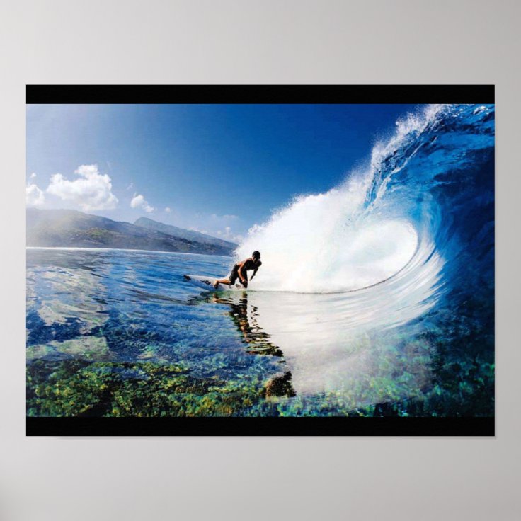 Poster-Surfer Poster | Zazzle
