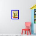 POSTER ~THE CLOWN'S PRAYER OUTLINES PLAYFUL CLOWN! | Zazzle
