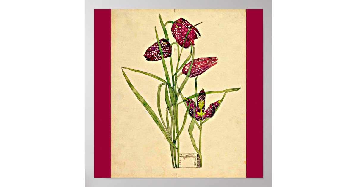 Poster-Vintage-Charles Rennie Mackintosh 20 Poster | Zazzle