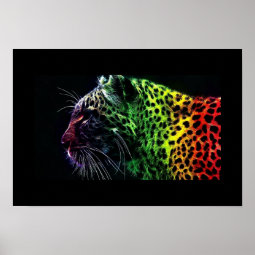 Poster-Wild Cat Poster | Zazzle