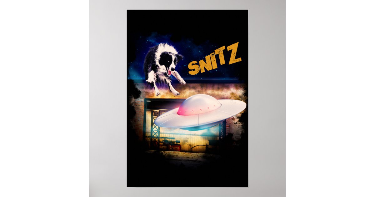 poster with Snitz from Bob's Saucer Repair | Zazzle