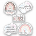 Postpartum Nurse, Mother Baby Nurse Pack Sticker | Zazzle