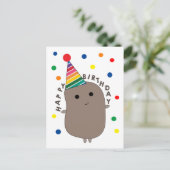 Potato Birthday Postcard | Zazzle