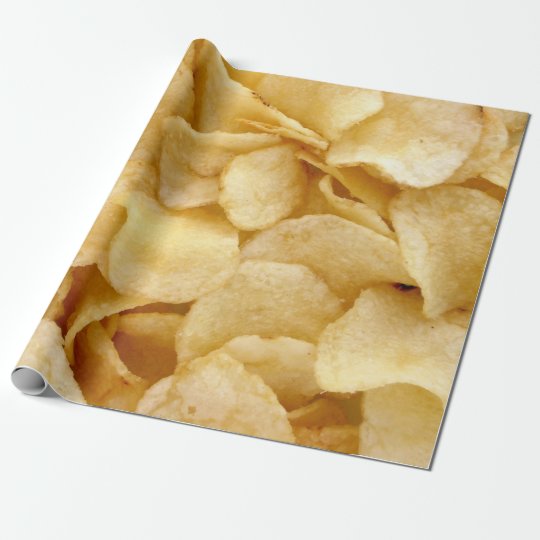 Potato chips wrapping paper | Zazzle.com