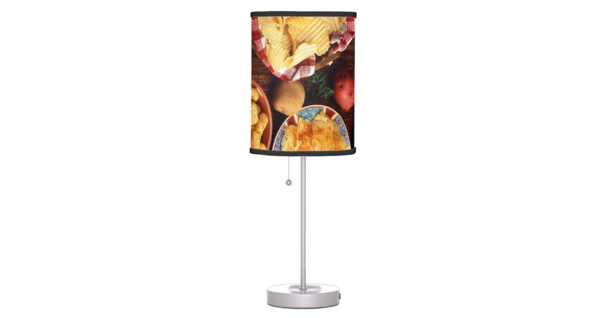 Potato Foods Table Lamp | Zazzle