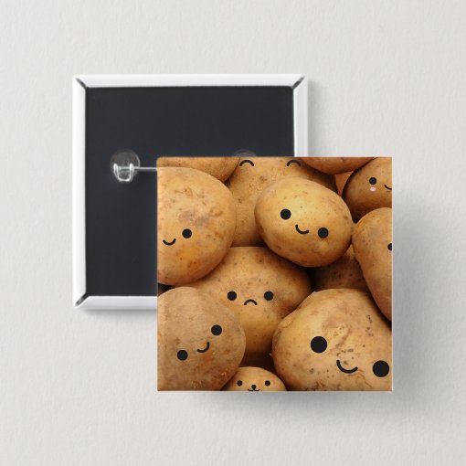 Potatoes Button | Zazzle