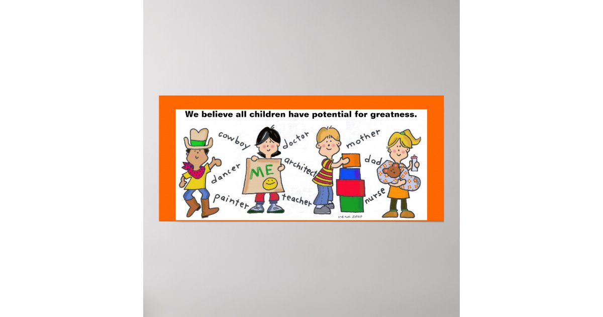 Potential for Greatness Poster | Zazzle