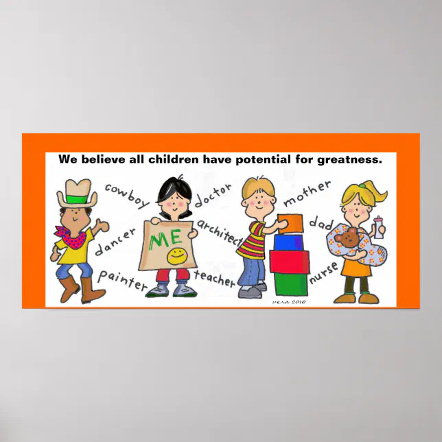 Potential for Greatness Poster | Zazzle