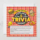 Potluck and Trivia night invite byo pot luck | Zazzle