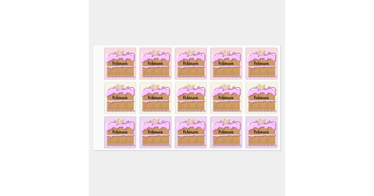 Potluck Dessert Labels | Zazzle