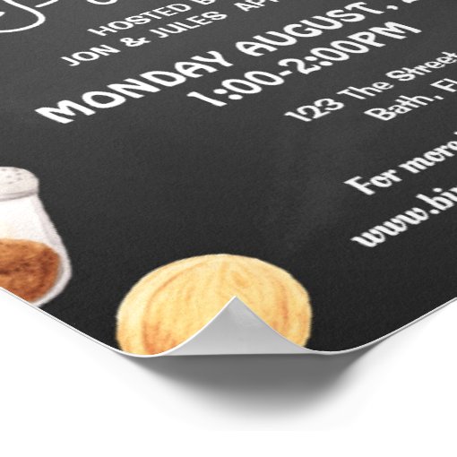 potluck dinner party potluck party invite poster | Zazzle