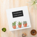 Potted plants Our new home organizer planner 3 Ring Binder | Zazzle