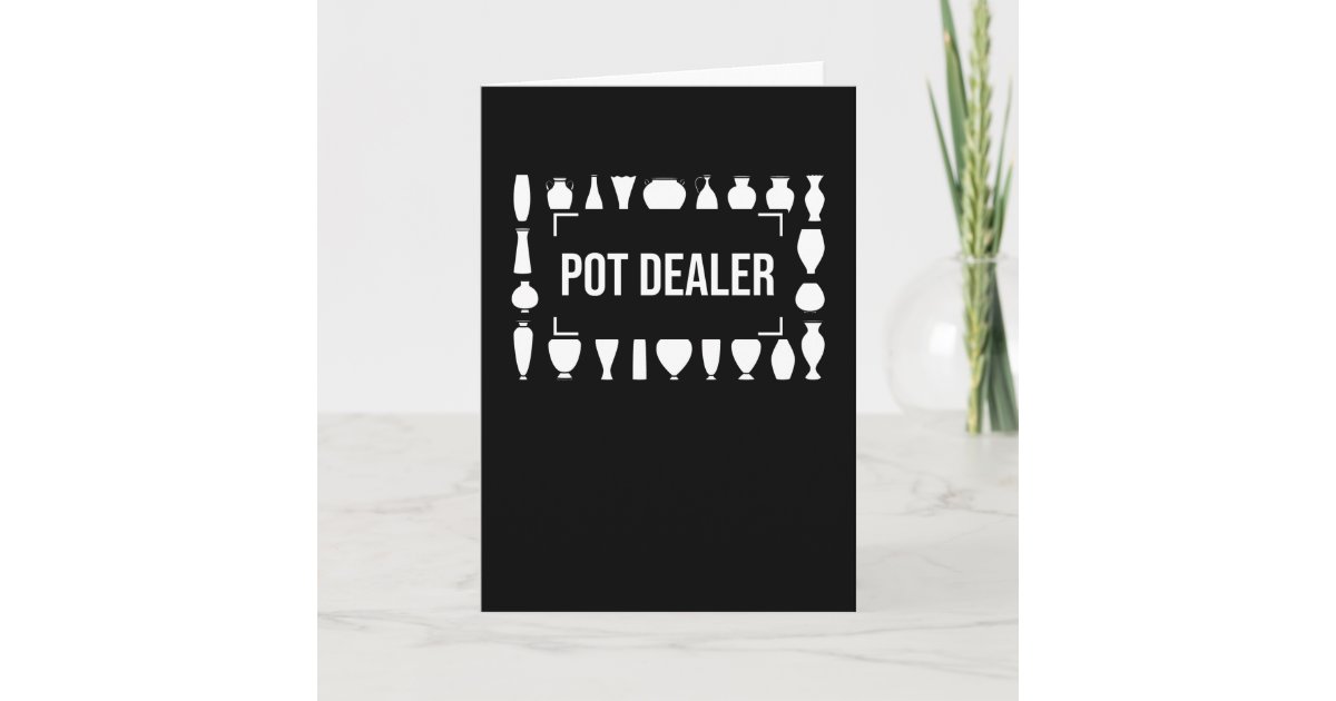 Potter Pottery Pottery Gifts Pot Dealer Card | Zazzle