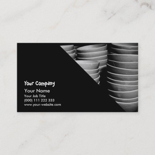 Pottery bowls business card | Zazzle.com