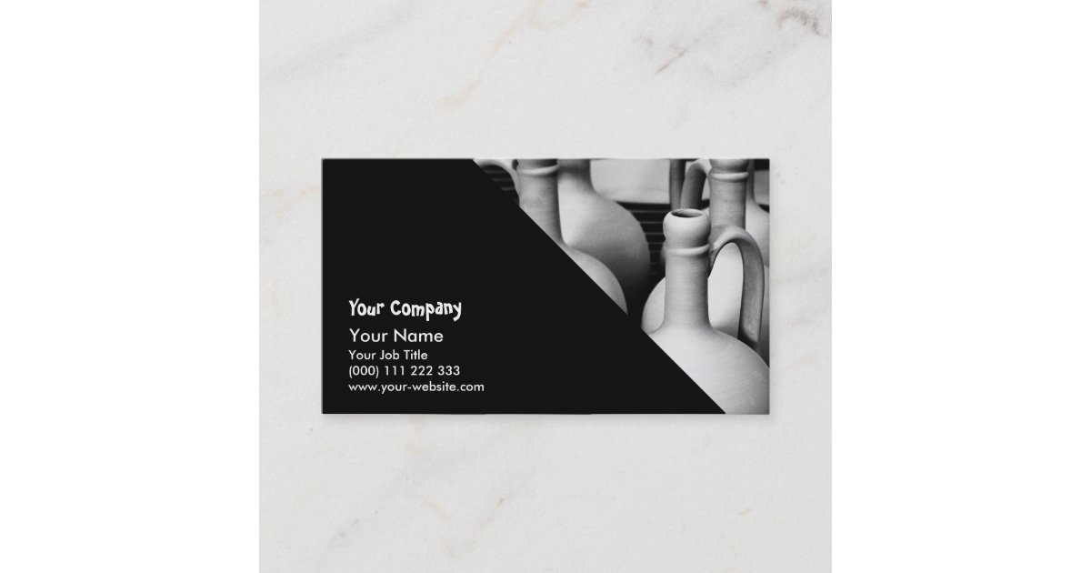 Pottery Business Card | Zazzle