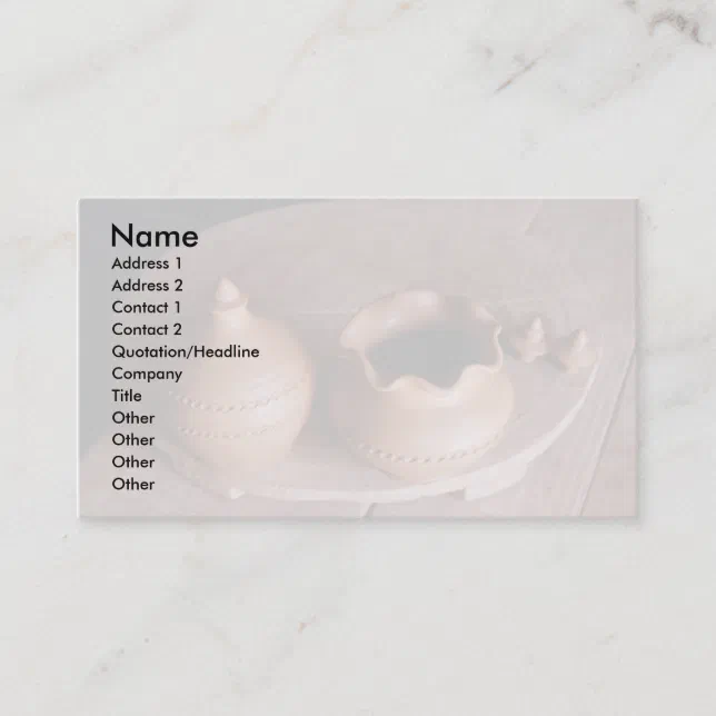 Pottery Business Card | Zazzle