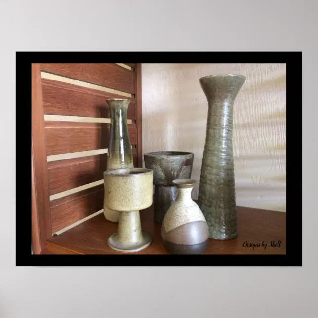 Pottery Display Poster | Zazzle