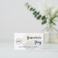 Pottery Handcrafted Modern Calligraphy Script Logo Business Card | Zazzle