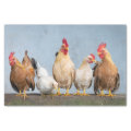 Poultry Chickens Farm 2 Decoupage Tissue Paper | Zazzle