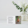 Poultry Farm Business Card | Zazzle
