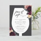 Pour and Sip Candle Making Party Invitation | Zazzle