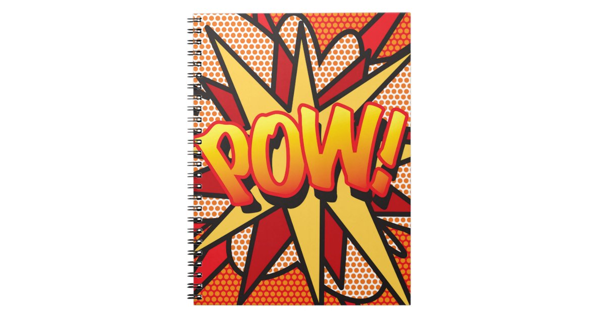 POW Fun Retro Comic Book Pop Art | Zazzle