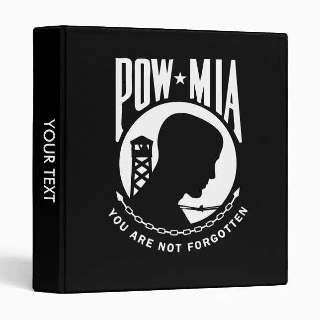 POW MIA Binder | Zazzle