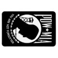 POW MIA Flag: Missing Soldiers of Vietnam War, WW2 Magnet | Zazzle