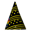 Pow Pop Art Cartoon Superpower Birthday Hat | Zazzle