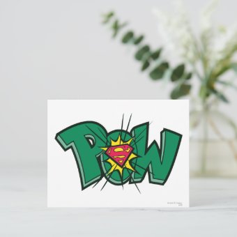 Pow Postcard | Zazzle