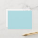 Powder Blue Solid Color Design (B0E0E6) Template Postcard | Zazzle