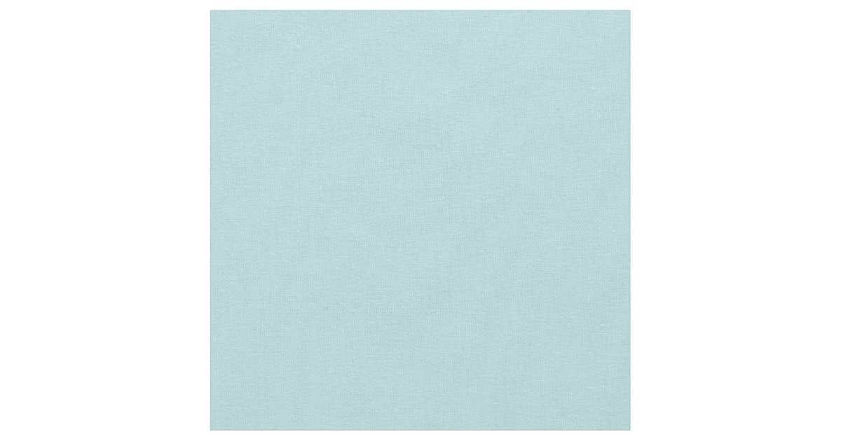 Powder Blue Solid Color Fabric | Zazzle