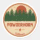 Powderhorn Wilderness Colorado Classic Round Sticker | Zazzle